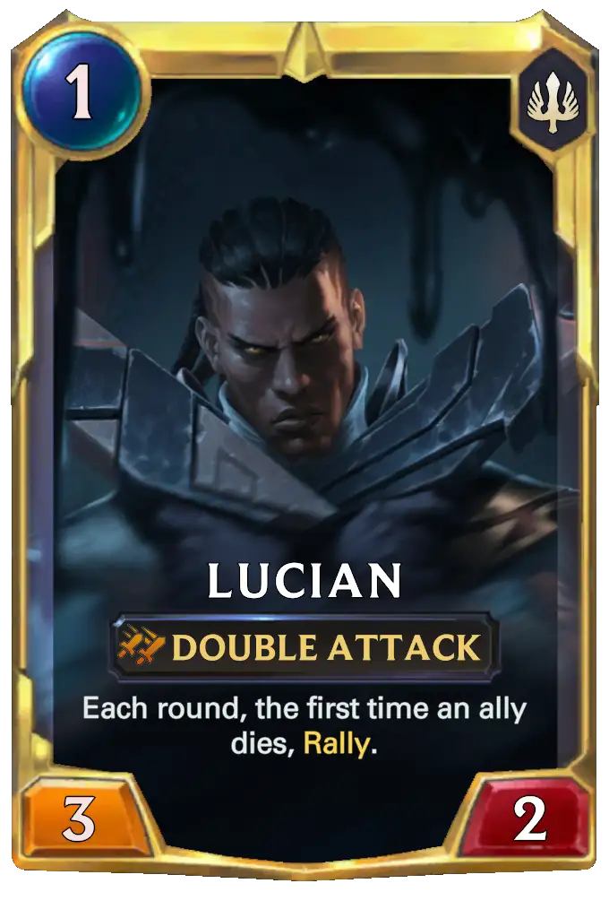 LoR Lucian Cards - Runeterra AR