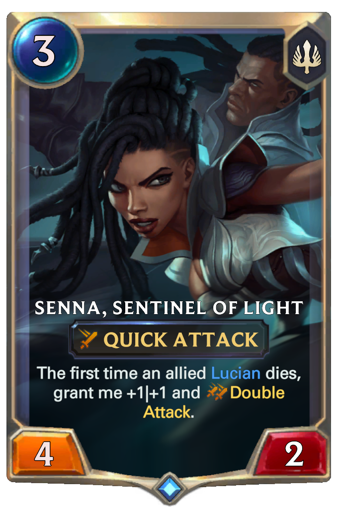 LoR Lucian Cards - Runeterra AR