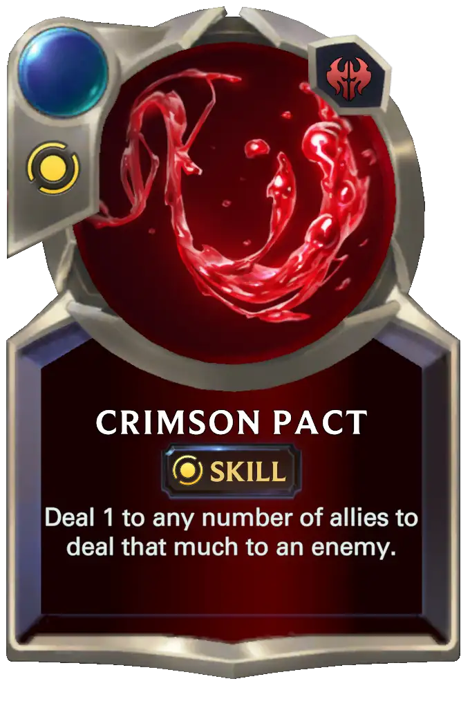 LoR Crimson Pact Cards - Runeterra AR