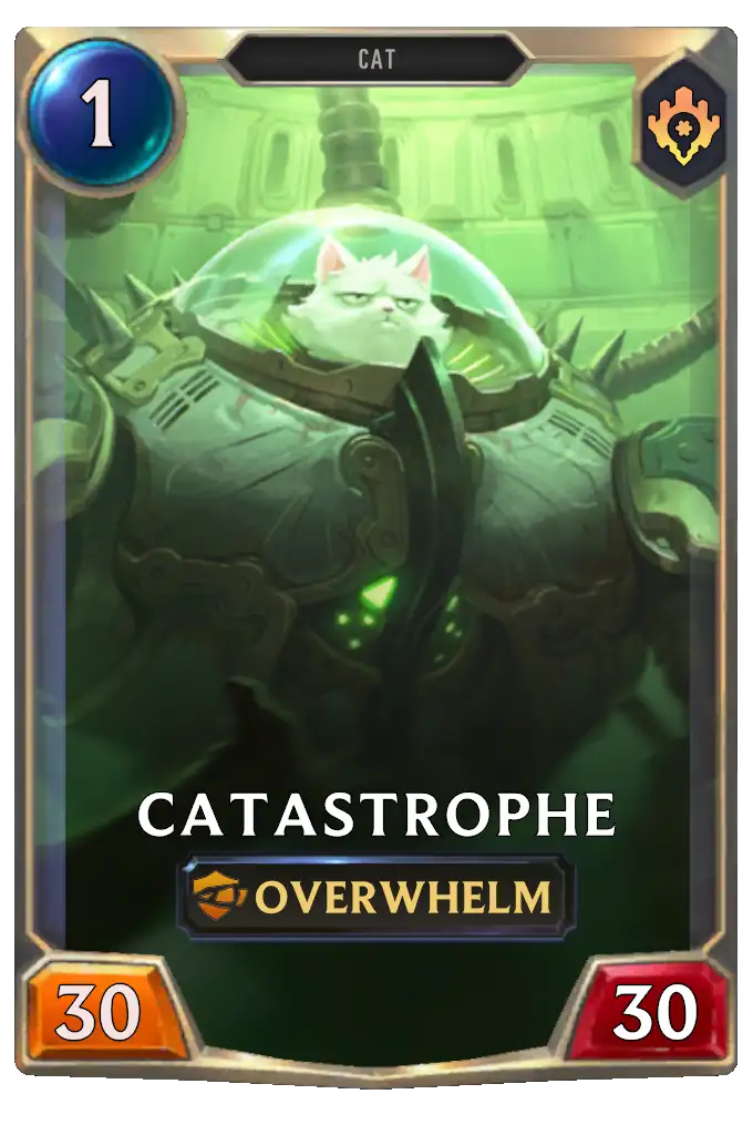LoR Catastrophe Cards - Runeterra AR