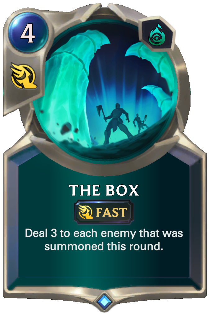 LoR The Box Cards - Runeterra AR