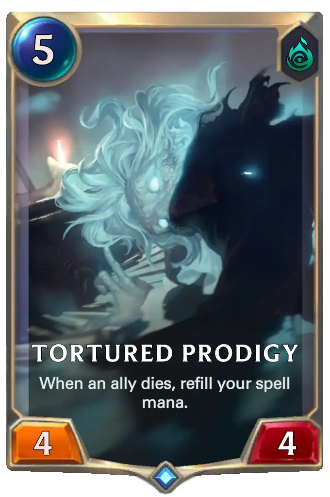 LoR Tortured Prodigy Cards - Runeterra AR
