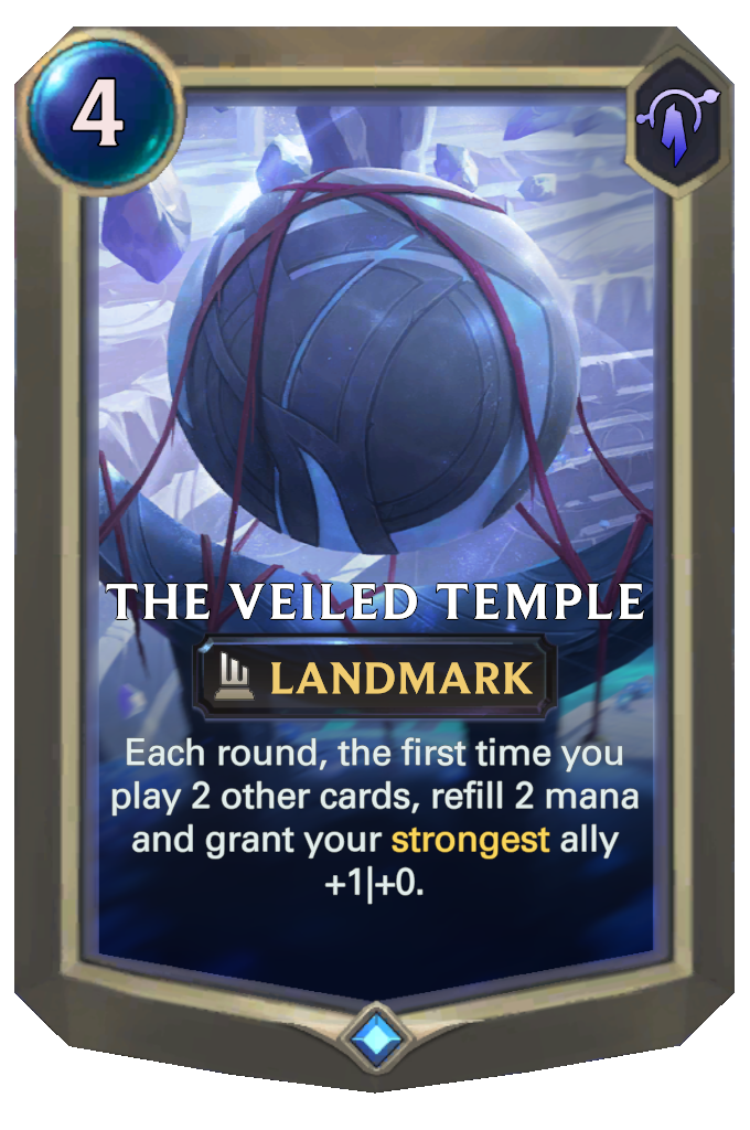 LoR The Veiled Temple Cards - Runeterra AR