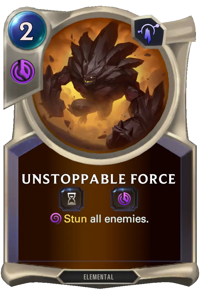 LoR Unstoppable Force Cards - Runeterra AR