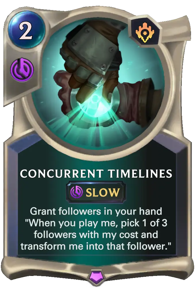 LoR Concurrent Timelines Cards - Runeterra AR