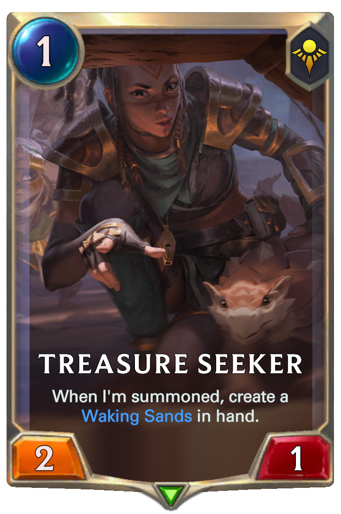LoR Treasure Seeker Cards - Runeterra AR