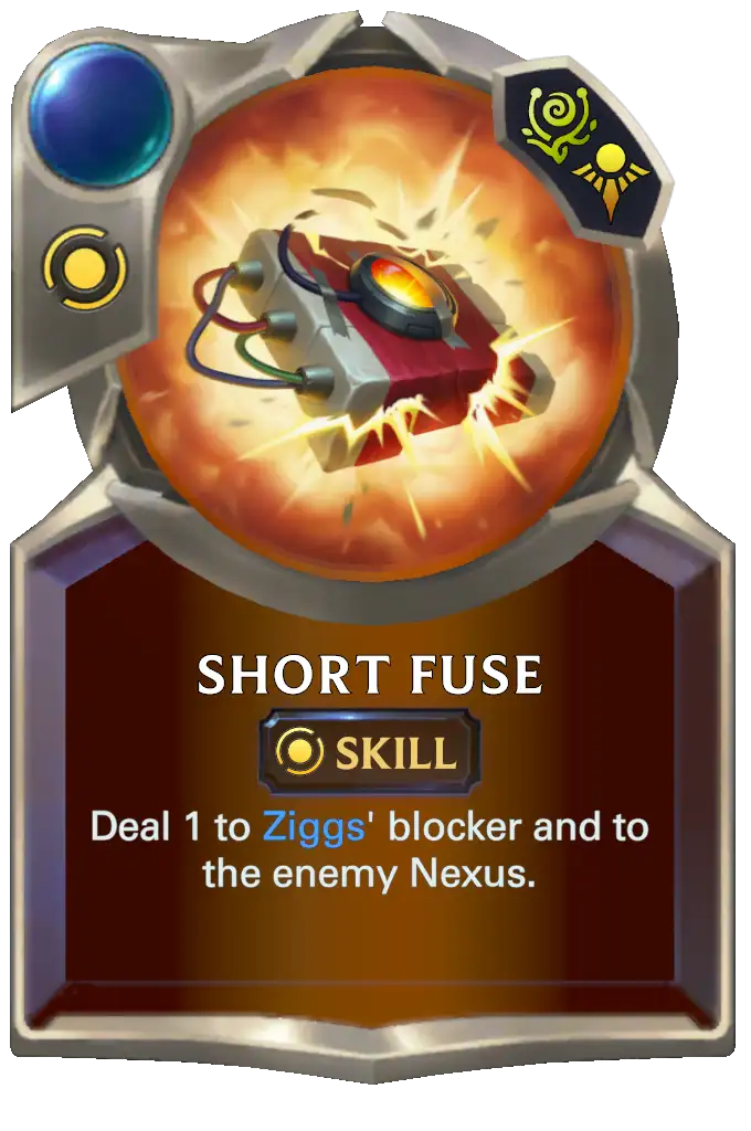 LoR Short Fuse Cards - Runeterra AR