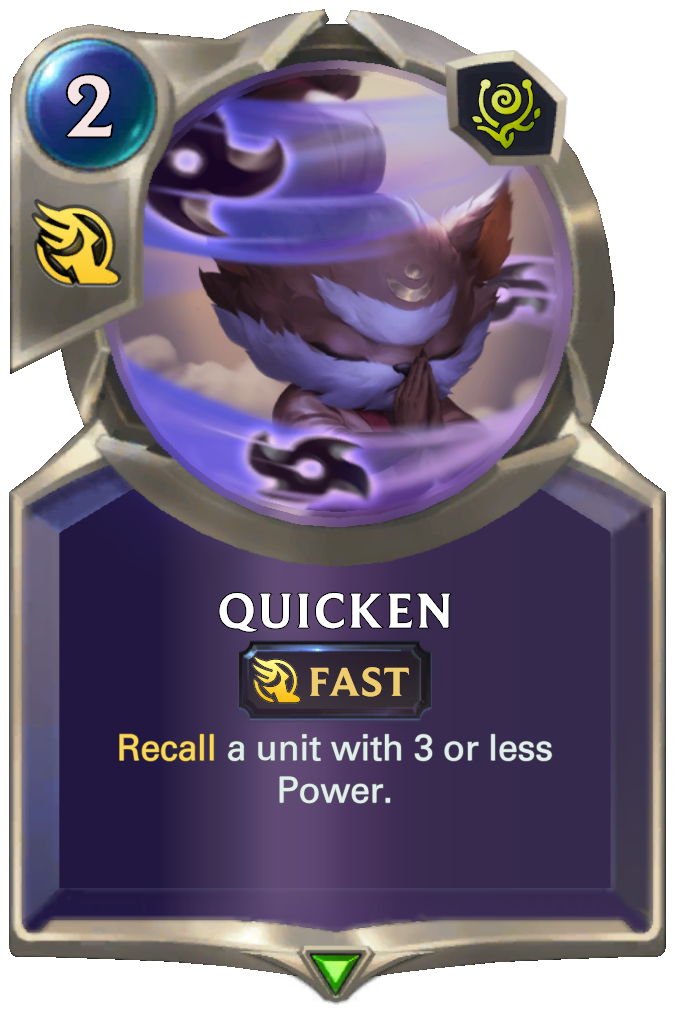 LoR Quicken Cards - Runeterra AR