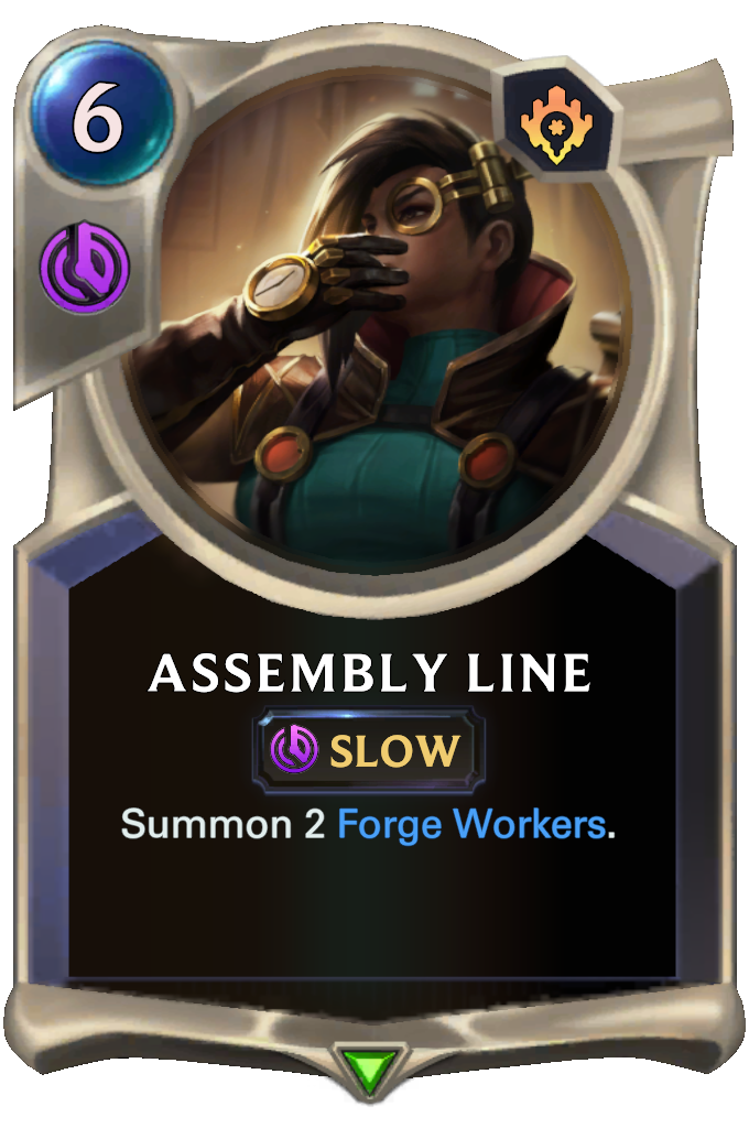 LoR Assembly Line Cards - Runeterra AR