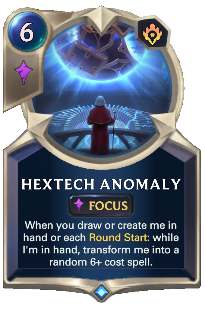 LoR Hextech Anomaly Cards - Runeterra AR