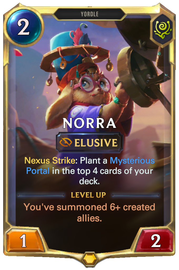 LoR Norra Cards - Runeterra AR