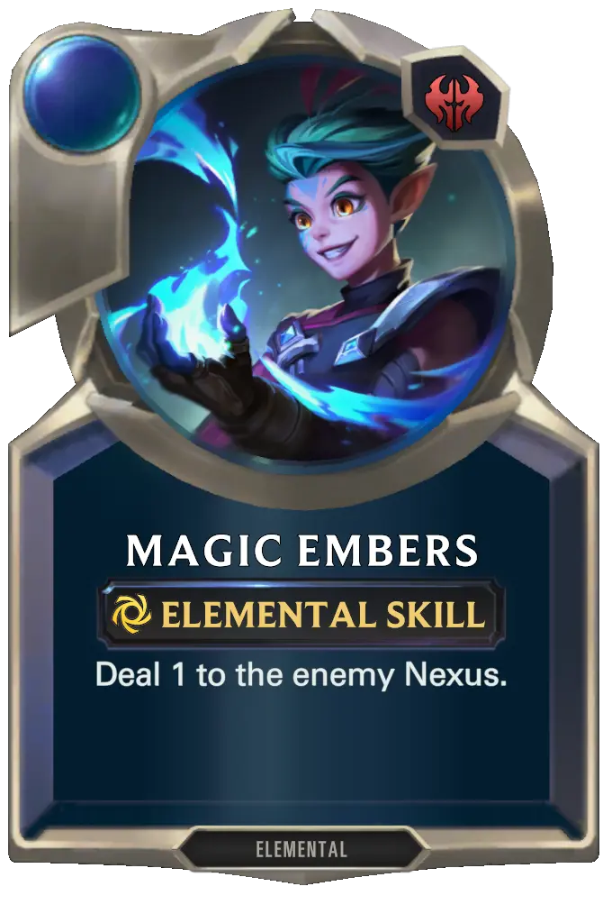 LoR Magic Embers Cards - Runeterra AR
