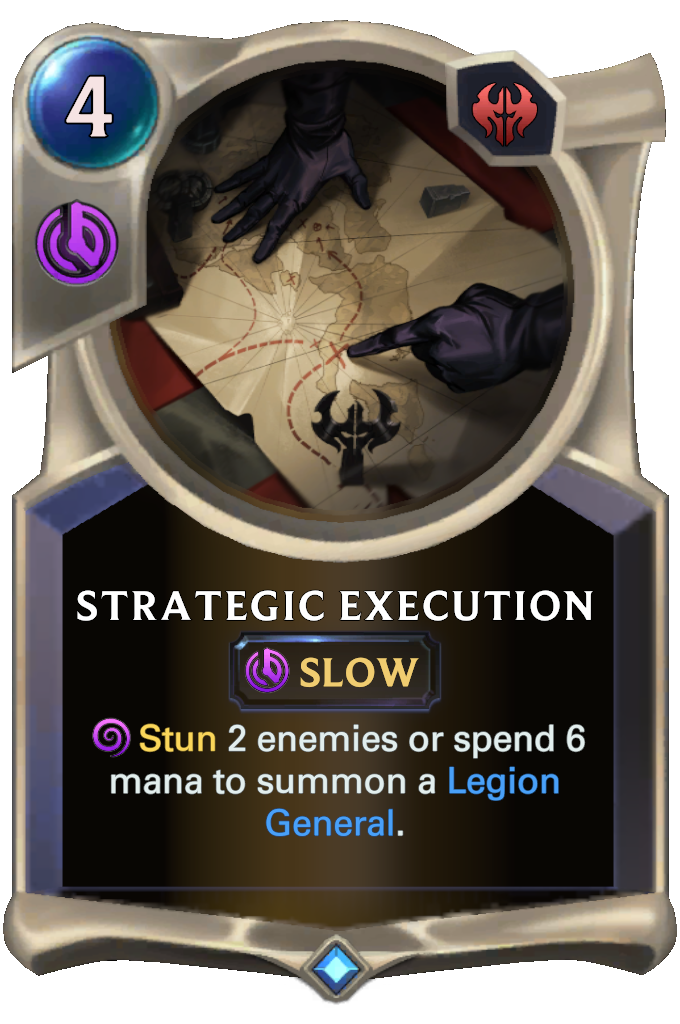 LoR Strategic Execution Cards - Runeterra AR