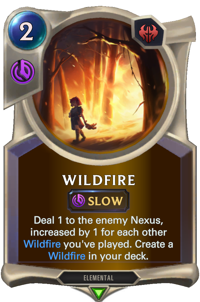 LoR Wildfire Cards - Runeterra AR