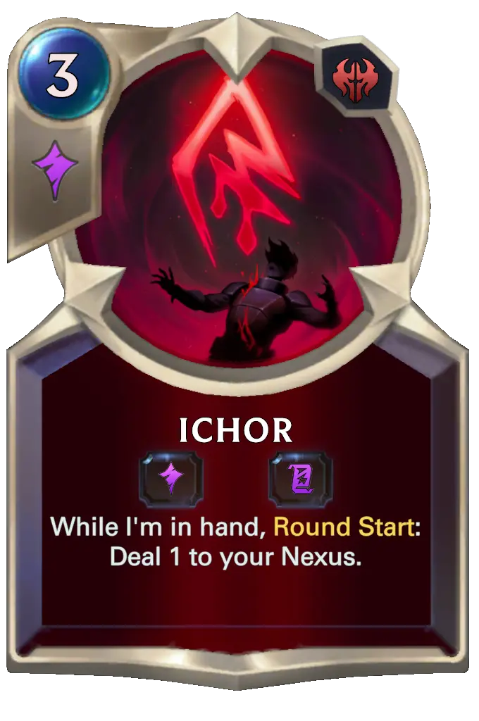 LoR Red-Barbed Razormace Cards - Runeterra AR