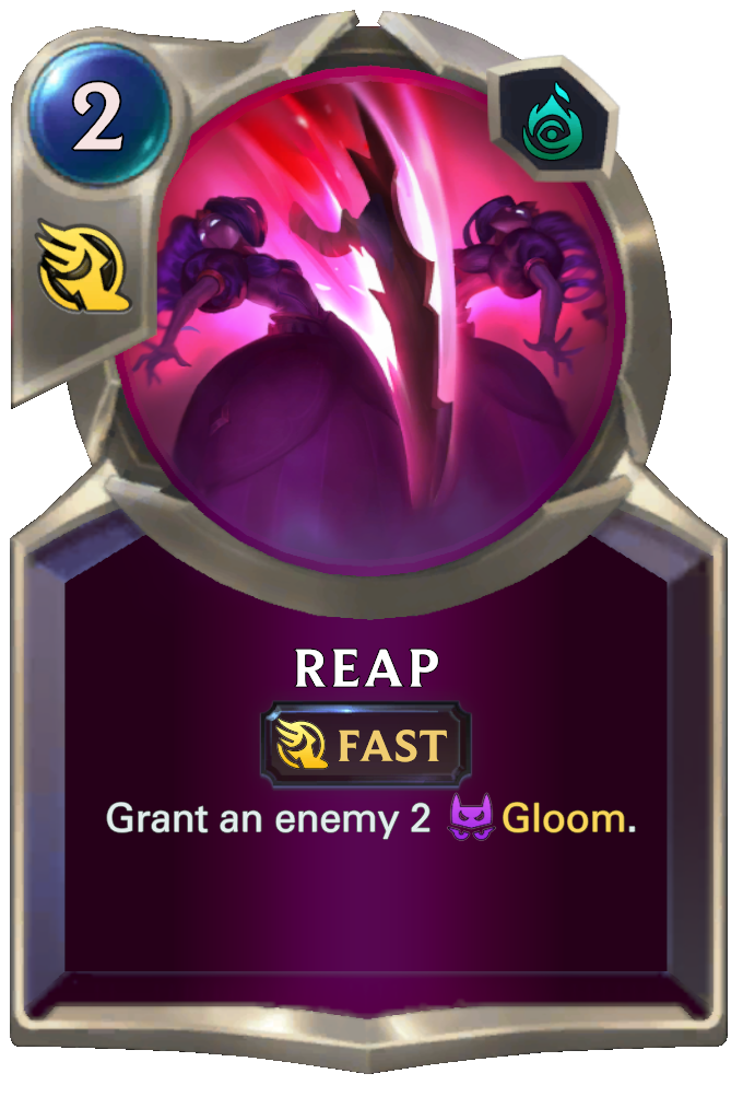 LoR Reap Cards - Runeterra AR